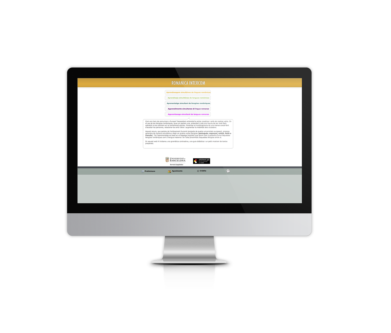 Romanica Intercom | Intercat